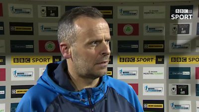 Rodney McAree reflects on 'massive' decisions that cost Coleraine - BBC ...