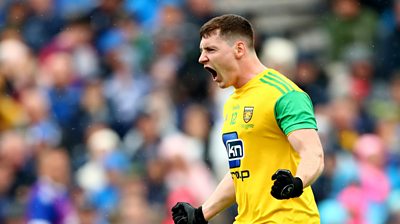 'I was lucky with the goal' - Donegal's Jamie Brennan - BBC Sport