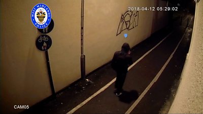 Victoria Hall: CCTV released 20 years after teenager's murder - BBC News
