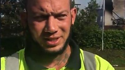 Beechmere retirement home fire: Man rescues Crewe residents - BBC News