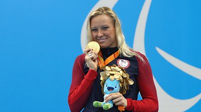 Jessica Long: What's it like to win gold aged 12? - BBC Sport