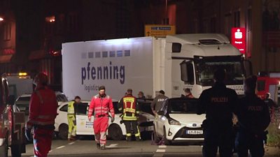Limburg lorry attack seen as 'act of terrorism', authorities say - BBC News