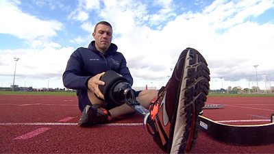 South Yorkshire amputee aims for Paralympic games - BBC News