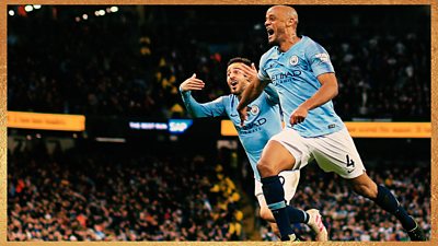 Vincent Kompany's goal against Leicester puts Man City on verge of ...