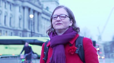 Putney MP Fleur Anderson's first day in Parliament - BBC News