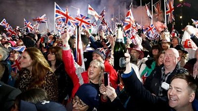 Brexit: Celebrations and commiserations - BBC News