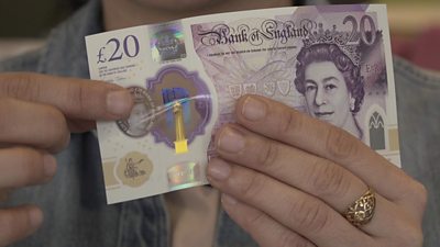 What does the new £20 note look like? - BBC Newsround