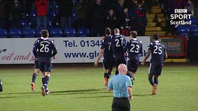 From the archive: Filip Kiss scores Ross County stunner in 2014 - BBC Sport