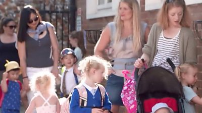 Basildon primary school teaches all pupils on site before summer - BBC News