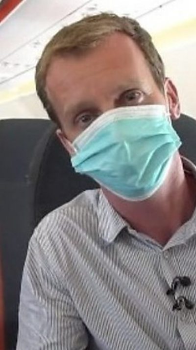 What it's like to fly in the 'new normal' - BBC News