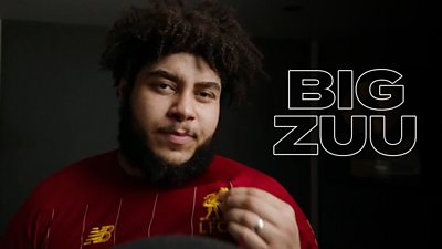 Big Zuu's freestyle for Premier League champions Liverpool - BBC Sport