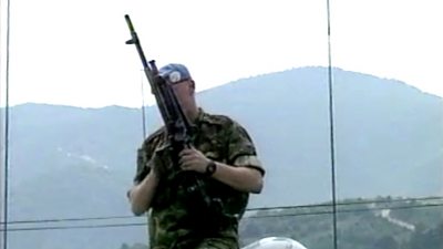 BBC Archive 1990: Lithuania declares independence from USSR - BBC