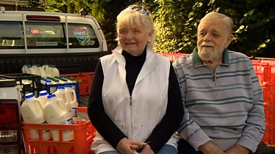 North Yorkshire couple delivering milk for 50 years - BBC News
