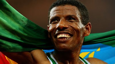 Haile Gebrselassie: ‘It was the ‘Leg of God'' - BBC Sport