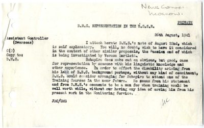 Reporting WWII from the Soviet Union