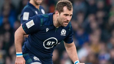 Scotland head coach praises first-time captain Fraser Brown - BBC Sport