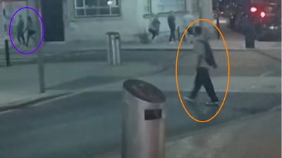 Southampton murderer filmed following victim in CCTV footage - BBC News