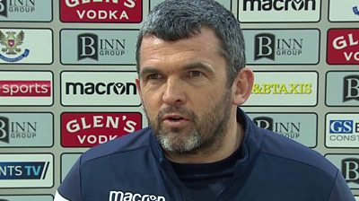 Callum Davidson relieved after 'emotional' week for St Johnstone - BBC ...