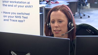 Coronavirus: From cabin crew to ambulance call handler - BBC News