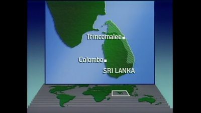 BBC Archive 1987: Tamil Tigers blamed for bus station bombing - BBC