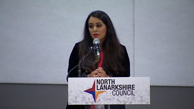 Anum Qaisar-Javed wins Airdrie and Shotts by-election for the SNP - BBC ...