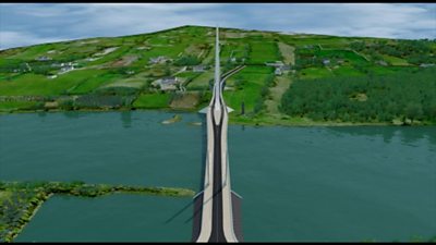 Narrow Water Bridge gets €3m funding boost - BBC News