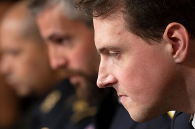 Key moments from first hearing of Capitol riot inquiry - BBC News