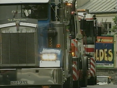 BBC Archive 2000: French Fuel Protests - BBC