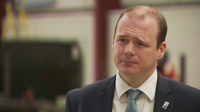 Economy Minister Gordon Lyons calls for plans to end restrictions - BBC ...