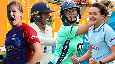 Heather Knight, Sophia Dunkley & Brunt v Verma - England women's stars ...