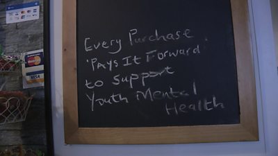 Crisis Cafe: The young community serving up mental health support - BBC ...