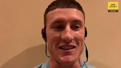 Edd Howley enjoys Peter Crouch praise after 'header' try for Bridgend ...