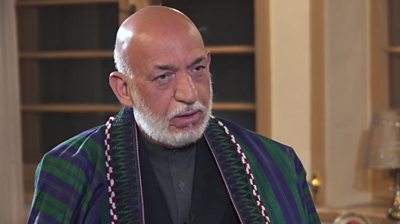 Afghanistan: Hamid Karzai says the Taliban are his brothers - BBC News