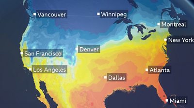 More extreme weather for USA - BBC Weather