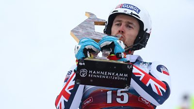 Dave Ryding on skiing gold: I never dreamed I'd win one - BBC News