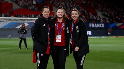 Laura O'Sullivan: Wales goalkeeper praises Poppy Soper and Olivia Clark ...
