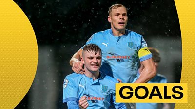 Watch: Ballymena beat Portstewart to set up Irish Cup quarter-final ...