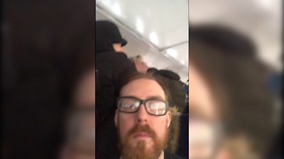Scot in Ukraine: Sean Cusick and family board train to flee fighting ...