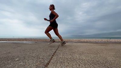 The 84-year-old grandmother running 10ks for charity - BBC News