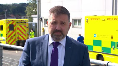 Northern Ireland health service budget needed now - Robin Swann - BBC News