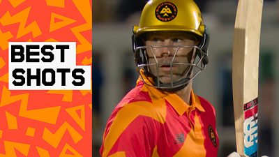 The Hundred: Matthew Wade hits brilliant 81 - best shots - BBC Sport