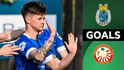 Dungannon Swifts 2-0 Portadown: Rhyss Campbell and Ryan Mayse score ...