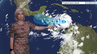 Central America braces for a hurricane - BBC Weather