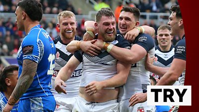 Rugby League World Cup: Elliott Whitehead adds another try for England ...