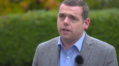 We need to get stability back - Douglas Ross - BBC News