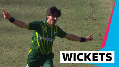T20 World Cup: Mohammad Wasim yorkers bring back-to-back wickets - BBC ...