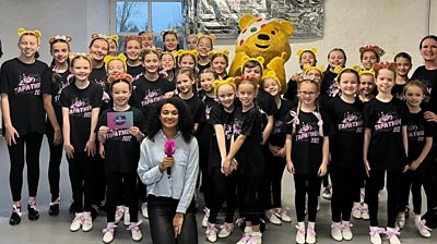 BBC Children in Need singers perform at Blists Hill - BBC News