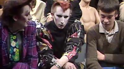 Boy George makes his TV debut on Something Else - BBC News