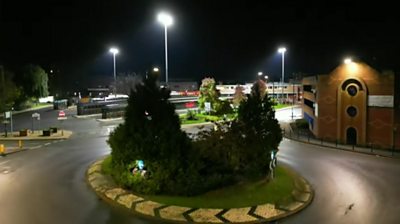 Nuneaton's roundabouts feature on charity calendar - BBC News