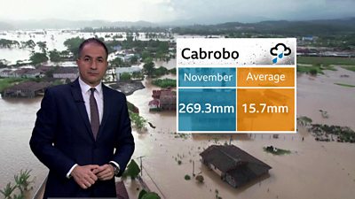 Heavy rain in Brazil brings devastating floods - BBC Weather